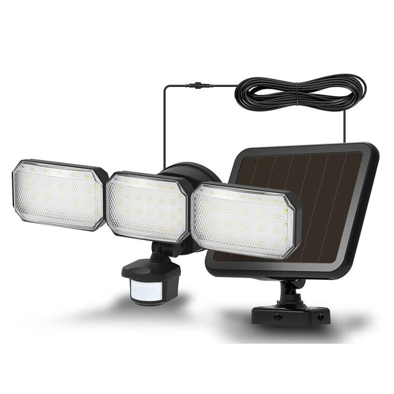 HOMESTAR LED SOLAR TRIPLE HEADS MOTION SECURITY LIGHT,SOLAR OUTDOOR ...
